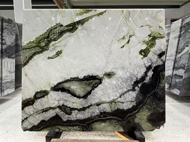 Forest Green Marble Slab Suppliers and Manufacturers China - Cheap ...